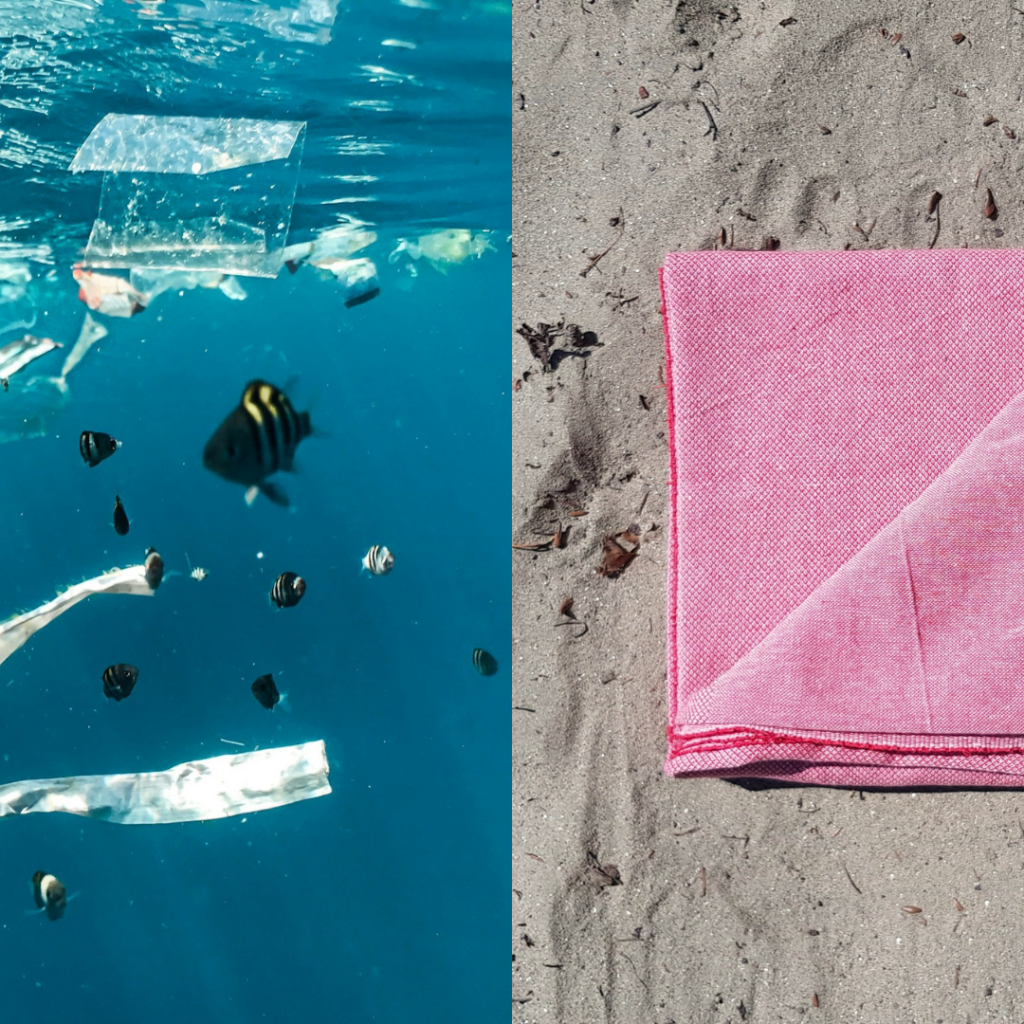 Odyssee von Mikroplastik | Mikroplastikfreie Baumwollhandtücher